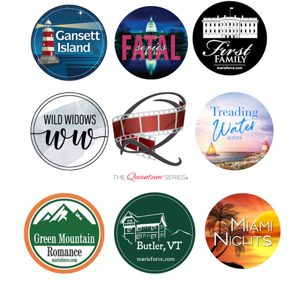 Series Stickers Bundle – Marie Force Books and Merchandise